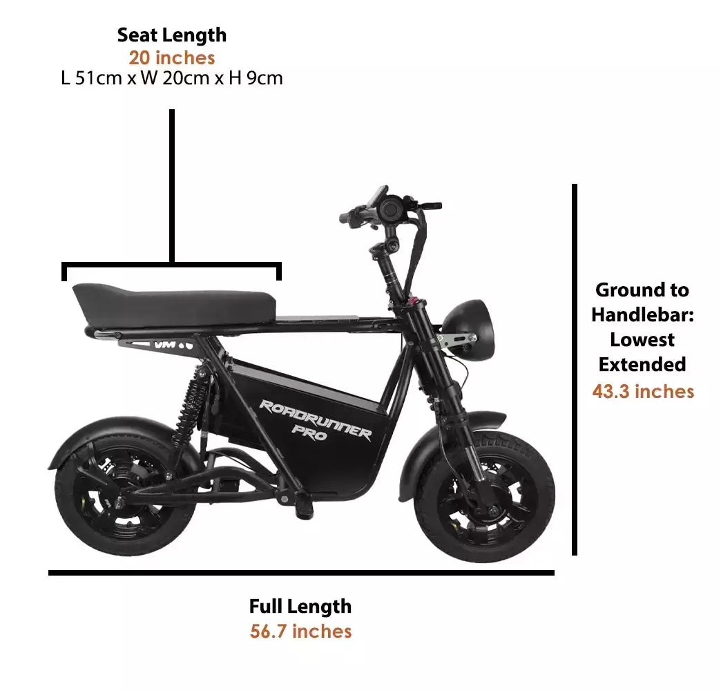 EMOVE RoadRunner Pro Seated Electric Scooter – WYRDRYDS